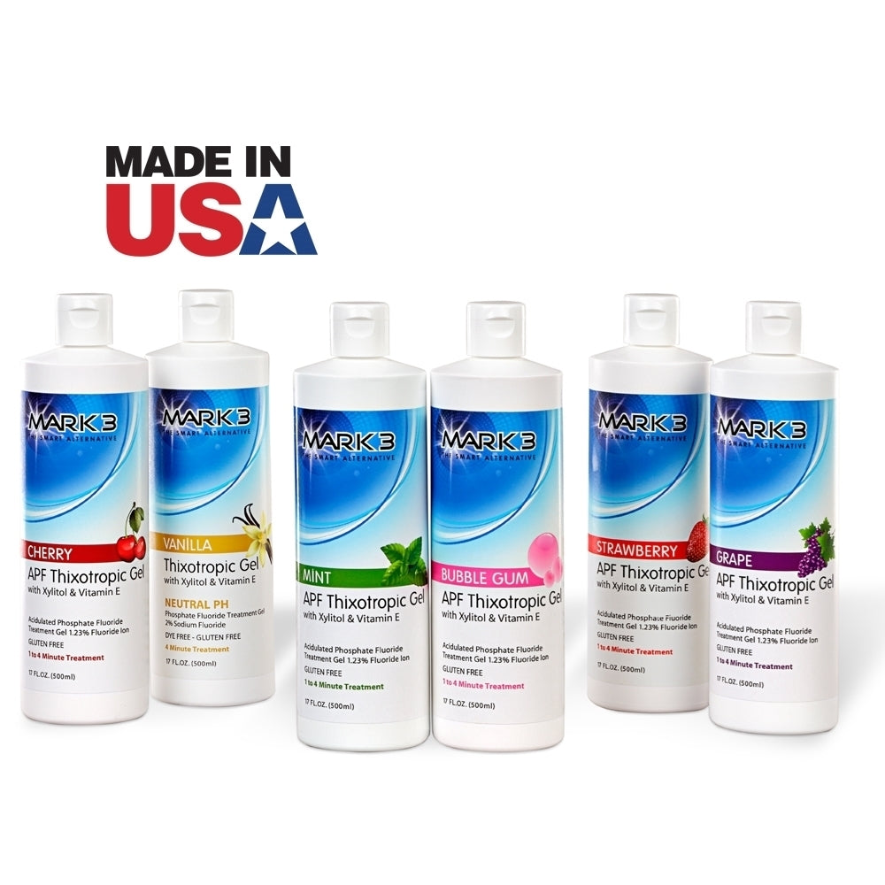 APF Fluoride Gel 17oz Mint - MARK3 – Franklin Dental Supply