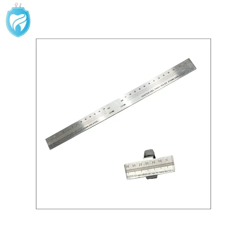 Endo Ruler 6" Stainless Steel by Dexiter – Franklin Dental Supply