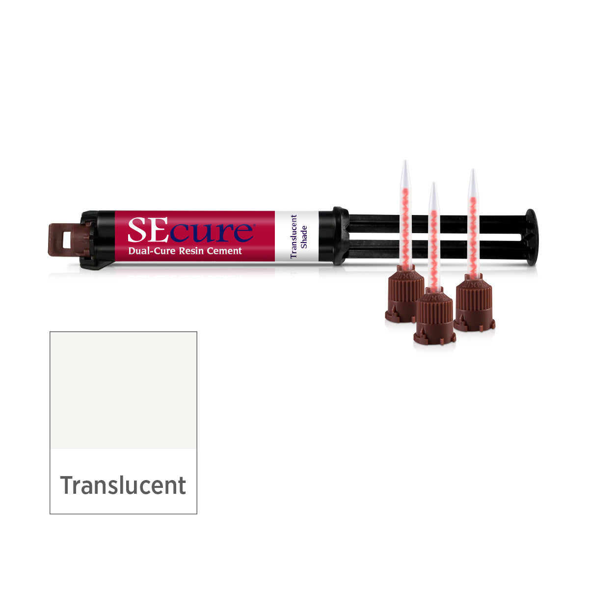 SEcure® Resin Cement (Translucent Shade with 10 tips) – Franklin Dental ...